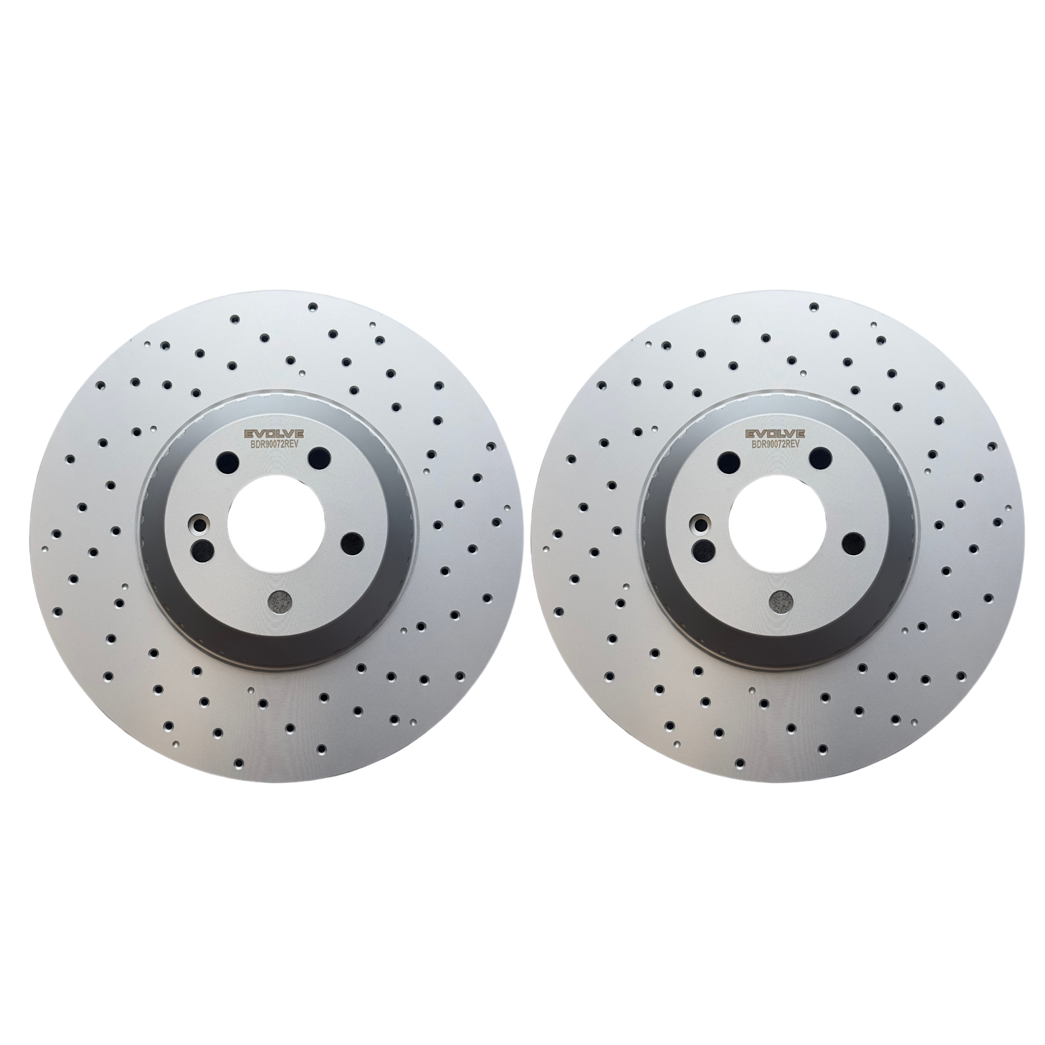 Front Pair Bremtec Evolve Rotors Mercedes S Class AMG Pack 2014-2025