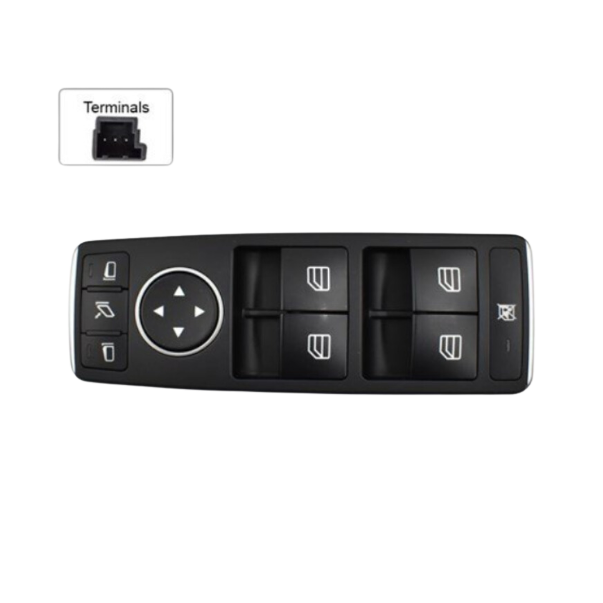 Drivers Window Switch Assembly Mercedes NICE NPW1801-4