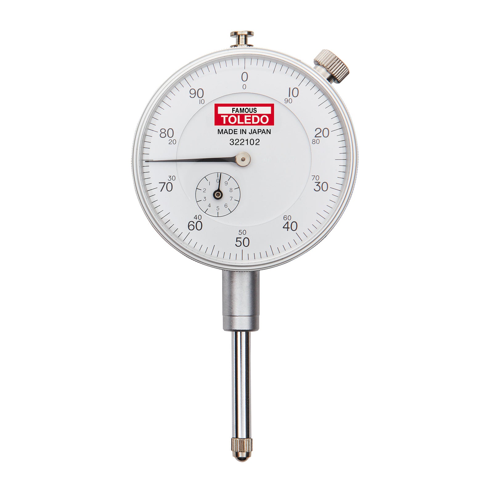 Toledo Dial Indicator Analogue 0.001X1In