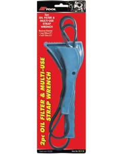 Pro-Kit Oil Filter & Multi-Use Strap Wrench Set - 2 Piece