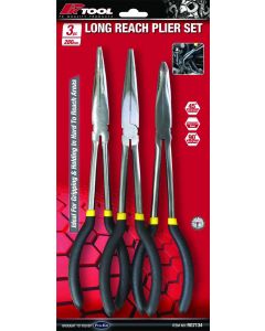 Pro-Kit Long Nose Long Reach Plier Set 3 Piece